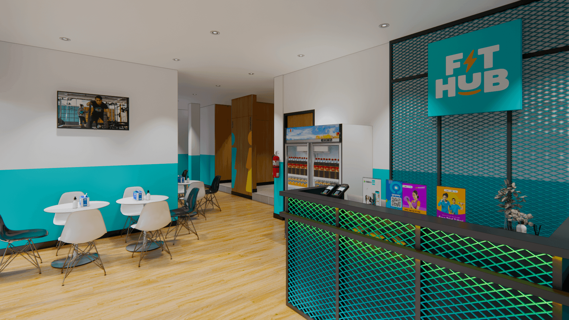 Gym & Fitness Club Taman Palem Lestari Jakarta Barat - FIT HUB